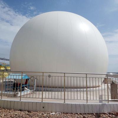 China Automated Ground Mounted Double Membrane Gas Storage Tank For Cow Farm for sale