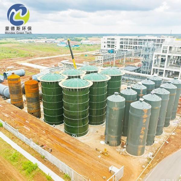 Quality double coating 6.0 Mohs Hardness Glass Lined Bolted Steel Tanks Impact Resistant Bolted Water Tank for sale