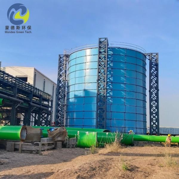 Quality Epoxy FBE Coated Bolted Water Storage Tanks For Waste Water Solutions NFPA 22  API 12B Standards for sale