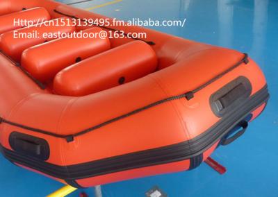 China Inflatable canoe,inflatable kayak canoe,water raft, wild water rafting, white water rafting, raft-440cm for sale