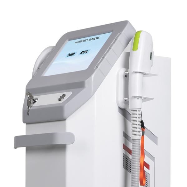Quality 3000W 2 Handles DPL NIR Skin Rejuvenation Fast Hair Removal Machine for sale