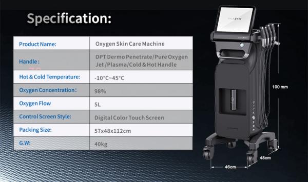 Quality Pure Oxygen Injection Facial Machine DPT Plasma Repair Facial Care Machine for sale