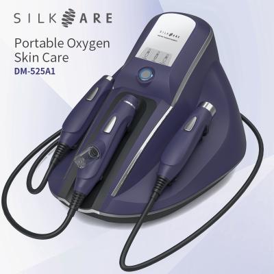 China Dimei 3 in 1  Portable Oxygen Skin Care Device ultrasound cold cooling system for sale