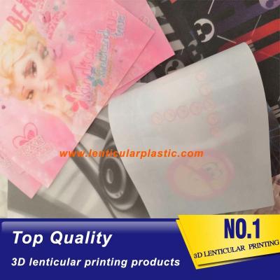 Chine custom design lenticular sheet clothing tpu material lenticular lens shirts printing fabric in garment fashion à vendre