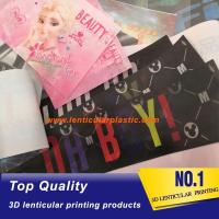 China Customized 3d Lenticular patch TPU Patch Label Garment Patch for clothing Textile Clothes 3D Flip Effect Change for sale