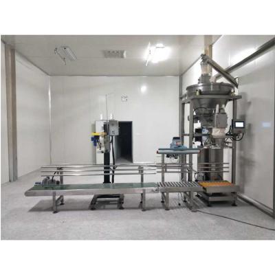 China Caron powder granule open mouth bag top open bag packing machine for sale