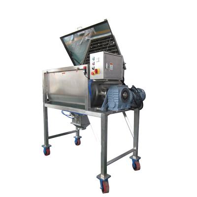 China Food mixer stirring Horizontal Ribbon mixer machinery for sale
