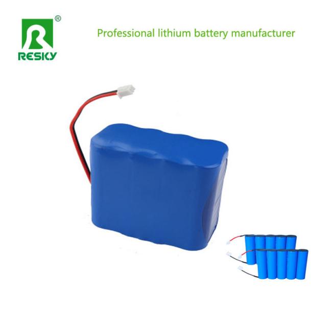 Custom 18650 lithium ion battery pack 4s2p configuration