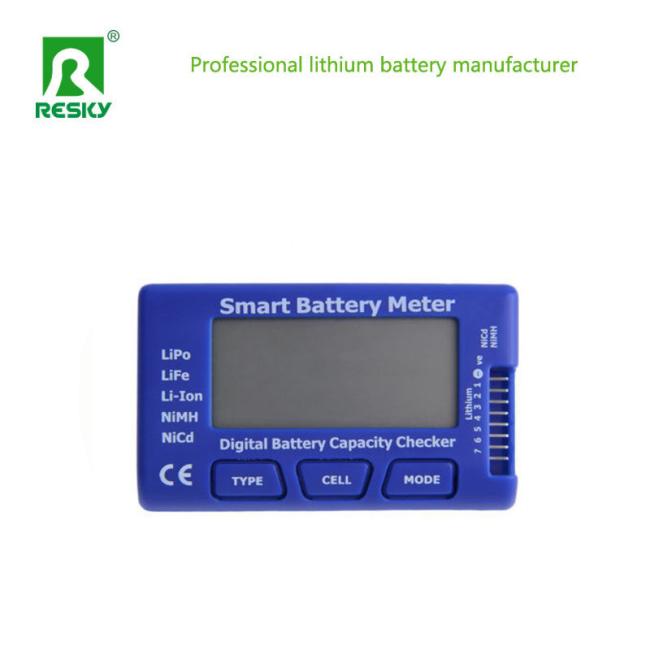 5-in-1 Smart Battery Meter side view
