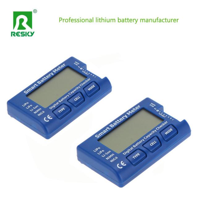 5-in-1 Smart Battery Meter display close-up