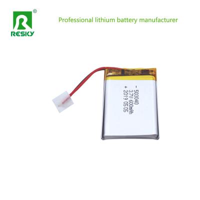China Vermogen Lithium Polymer Battery Cell 503040 600mAh 3.7V Voor Smart Watch Te koop