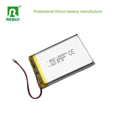 중국 휴대용 의료기기 리포 셀 604070 3.7V 2000mAh 7.4wh 판매용
