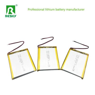 China Smart Phone Lithium Polymer Battery Cell 7.4V 505573 2S 2500mAh for sale
