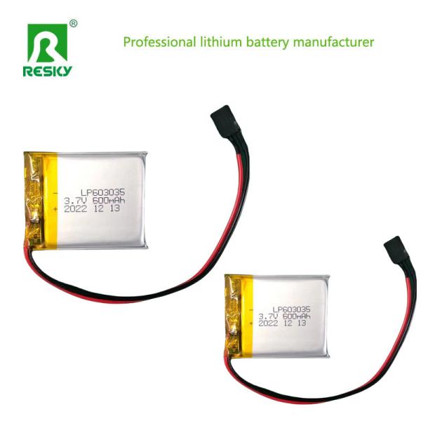 603035 리?? 폴리머 배터리 셀 3.7V 600mAh 재충전 가능한 리 폴리머 배터리