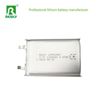China Oplaadbare lithium-polymerbatterijcel 523450 553450 603450 Lipo-batterij Te koop