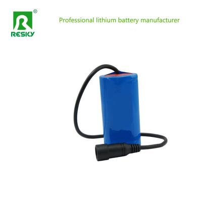 중국 맞춤형 18650 실린더 리?? 배터리 7.4V 2600mAh 판매용