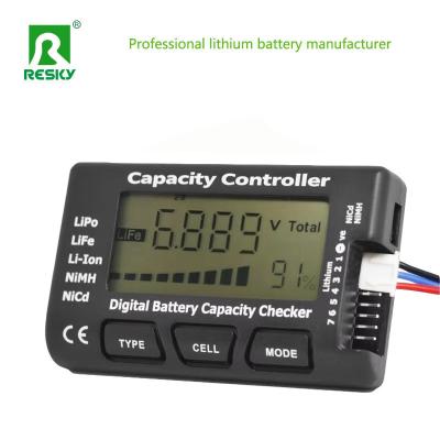 China RC-Zubehör RC-Drohnen-Batterie-Kapazitätskontroller Digitaler Kapazitätsprüfer for sale