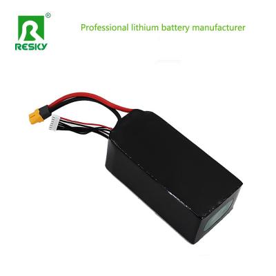 China 8.8*43*125mm Li Nicomn O2 Bateria recarregável de eletrólitos 14.8V 5000mAh 35C Armazenamento de energia Bateria de iões de lítio polímero à venda