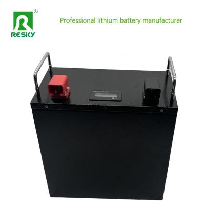 China Rechargeable Solar 12.8V 100Ah Lifepo4 Rechargeable Battery Pack For RV Backup Power Supply for sale