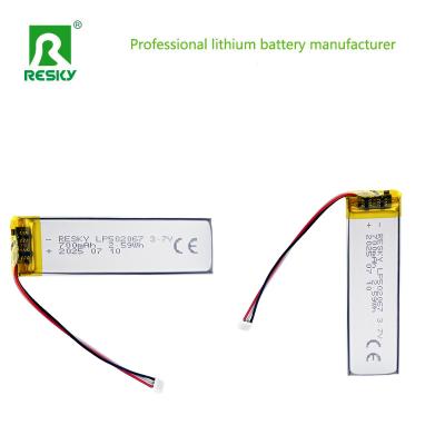 中国 パワー リチウム電池 502065 3.7V 700mAh 充電可能な電池 スマートウォッチ 販売のため