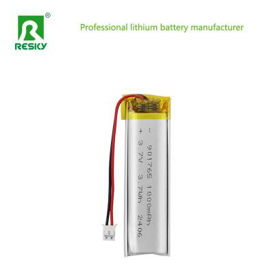 Chine Pack de batterie au lithium polymère 901765 3.7V 1000mAh 3.7wh Puissance rechargeable à vendre