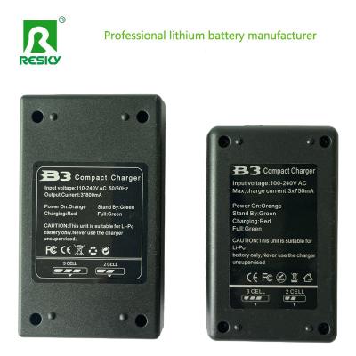 China RC IMAXB3 8W Balance Charger For 7.4V 11.1V 2s 3s 750mA rechargeable lithium polymer batteries for sale