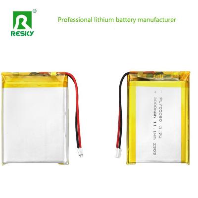 China Rechargeable Lifepo4 Battery Cell 705060 3000mAh 3.7V 3.8V Power Lithium Ion Polymer Batteries for sale