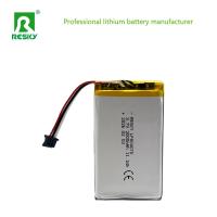 China Lithium Battery Cell 804070 3.7v 3000mAh 11.1wh Rechargeable Lipo Battery Pack for sale