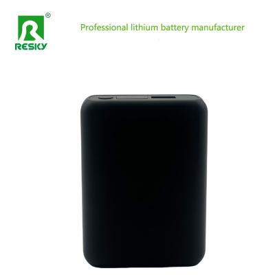 China Rechargeable 12V 5300mAh Lipo Battery with Dual-interface Charging for Heated Jackets and Pads for sale