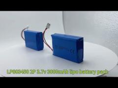 Хранение Литий полимерный аккумулятор 103450 3.7V 1800mAh Для медицинского устройства