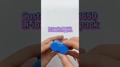 Li-ion battery ICR18650 2s 7.4v 2000mAh 14.8wh lithium ion battery pack #rechargeable battery pack