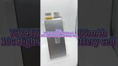 LP7974174 3.9v 16000mAh 10c rechargeable lithium polymer battery for Rc drone semi-solid battery