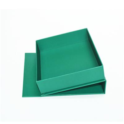 Cina Inserzione magnetica verde di Art Paper Printing Logo Without dei contenitori di regalo della chiusura in vendita