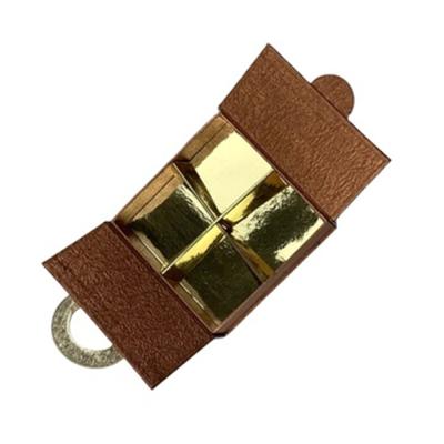Cina Il contenitore di regalo magnetico del bottone delle porte gemellate struttura la carta con il contenitore di cioccolato del separatore in vendita