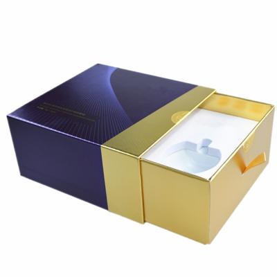 China Impresión de empaquetado cosmética brillante brillante de EVA Foam Insert Custom CMYK de la diapositiva del cajón de la caja en venta