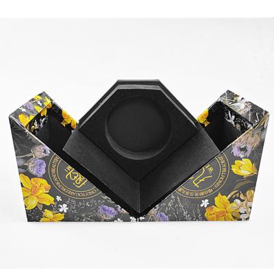 Cina Contenitore di regalo cosmetico aperto della doppia porta CMYK che stampa incidendo Logo Eva Insert in vendita