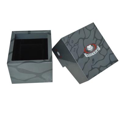 Cina MDF su misura Grey Black Pantone Printing Decoration della cassa per orologi del velluto in vendita