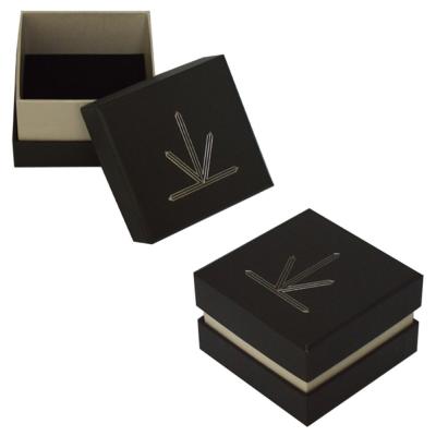 China Quadratische Papppapier-Schmuck-Geschenkboxen 5*5*4cm für Ring Earring zu verkaufen