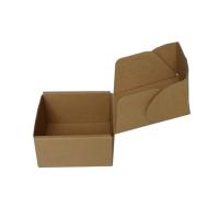 China Khaki Foldable Cardboard Shoe Boxes Clothes Corrugated Packaging Boxes for sale