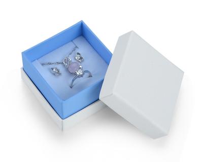 Cina L'abitudine dei gioielli ha stampato il cartone dei contenitori di carta per il braccialetto del pendente della collana in vendita