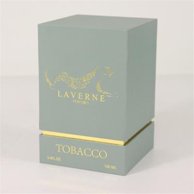 Cina Colore giallo verde fresco stampato decorativo incantante Eva Inserts Cosmetic Packaging del contenitore di carta del profumo in vendita