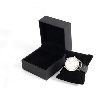 Cina Il contenitore nero di cuoio di lusso di involucro di regalo dei contenitori di orologio dell'unità di elaborazione personale appoggia l'imballaggio in vendita
