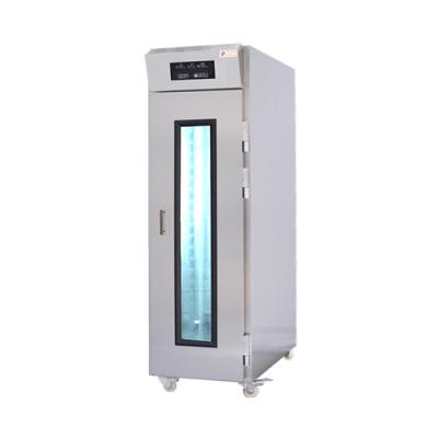China 18 36 Trays Dough Fermentation Machine Bakery Proofer Retarder 220V Bread Proofer Cabinet for sale