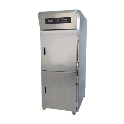 China 32 36 Trays Pizza Dough Storage Fridge Stainless Steel Dough Refrigerator for sale