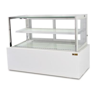 China Anti Fog Cake Display Cabinet 220V 50HZ Refrigerated Bakery Display Case for sale