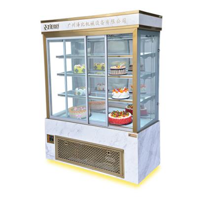 China 4 Layers Cake Display Freezer Explosion Proof Bakery Freezer Counter Frost Free for sale