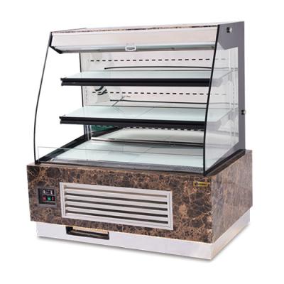 China Ultra Clear Cake Showcase Fridge Cake Display Showcase For Sandwich Egg Tart for sale