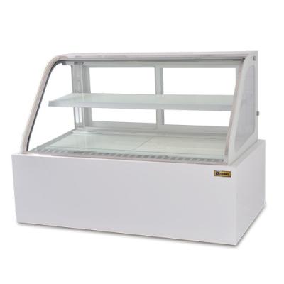 China Refrigerator Bakery Display Cabinet 110cm Refrigerated Pastry Display Case for sale
