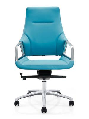 Cina Cattedra girante a ginocchio inclinata in cuoio per ufficio Arm Chair Office in vendita