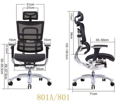 China Center Tilting Executive Ergonomic Home Office Chairs Height Adjustable for sale